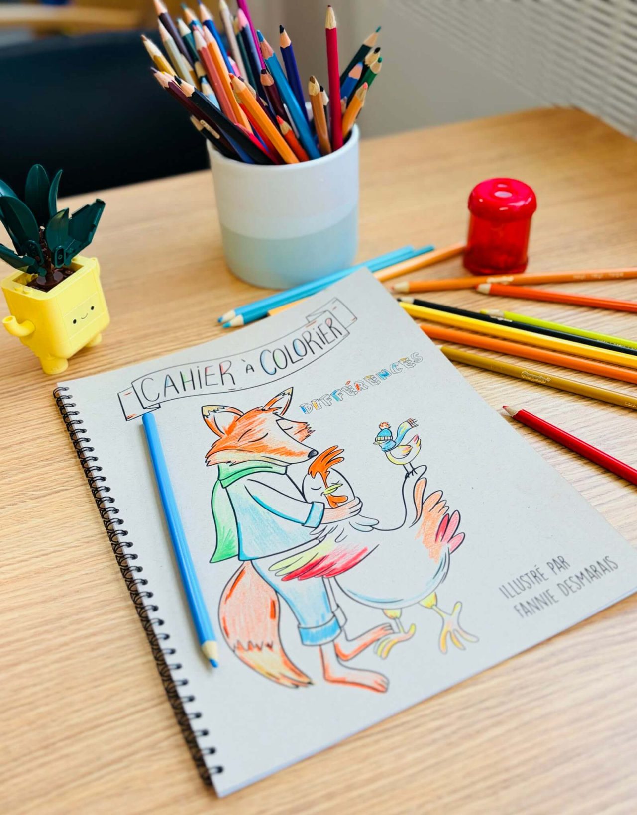 Un nouveau cahier à colorier pour célébrer la différence - 100.3